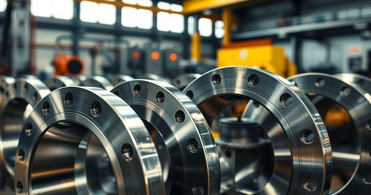 Flanges de Aço Inox: A Versatilidade e Aplicações em Construção
